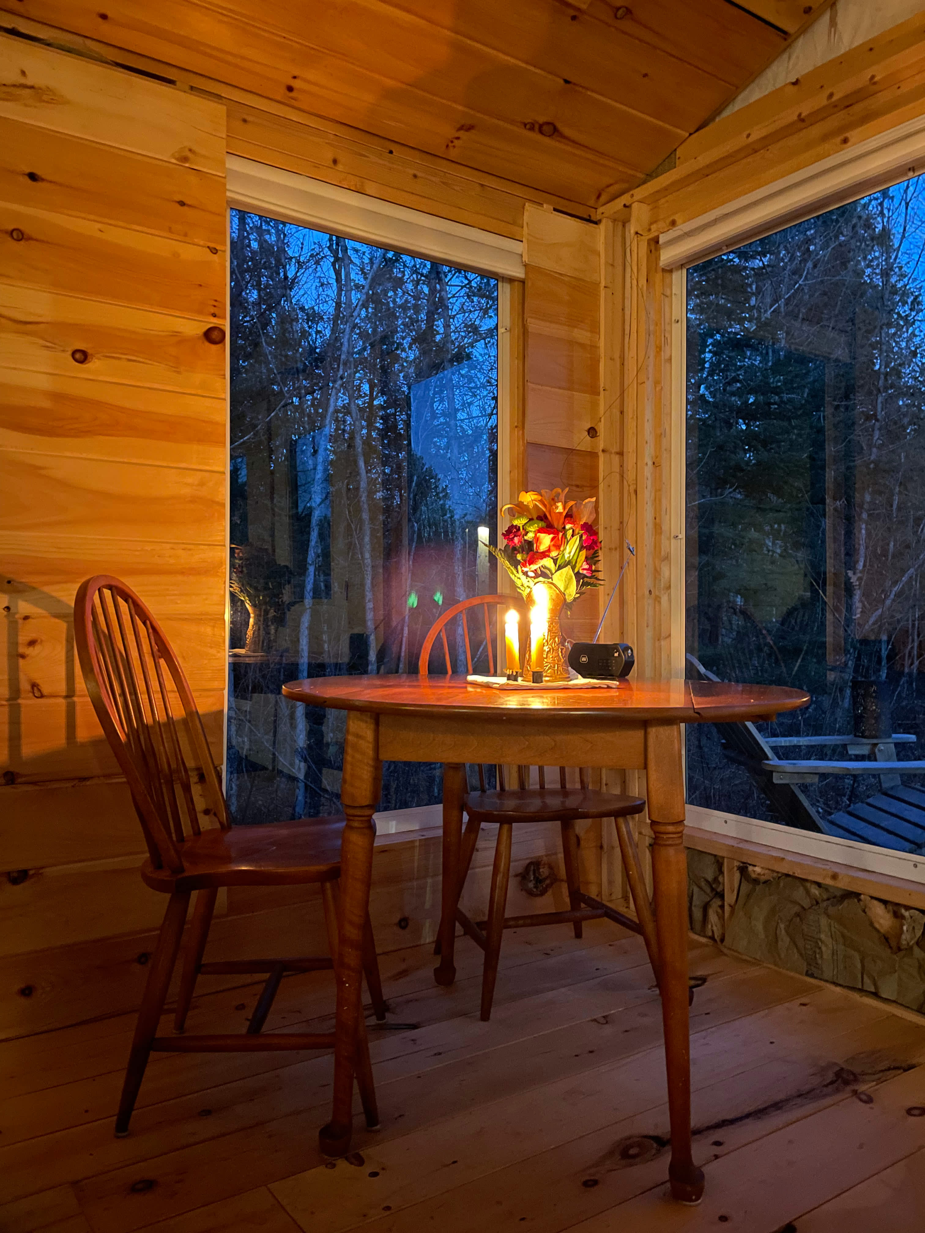 Moose Hill Cabin - Hipcamp in East Millinocket, Maine