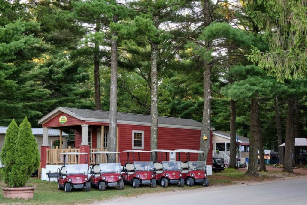 Evergreen Campsites & Resort - Hipcamp in Wild Rose, Wisconsin