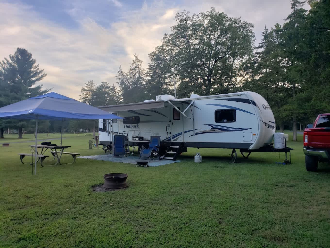 Natural Chimneys Park and Campground - Hipcamp in Mount Solon, Virginia
