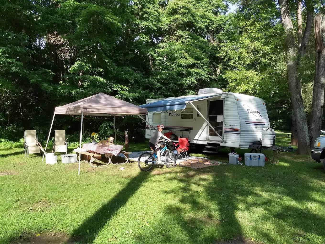 Natural Chimneys Park and Campground - Hipcamp in Mount Solon, Virginia