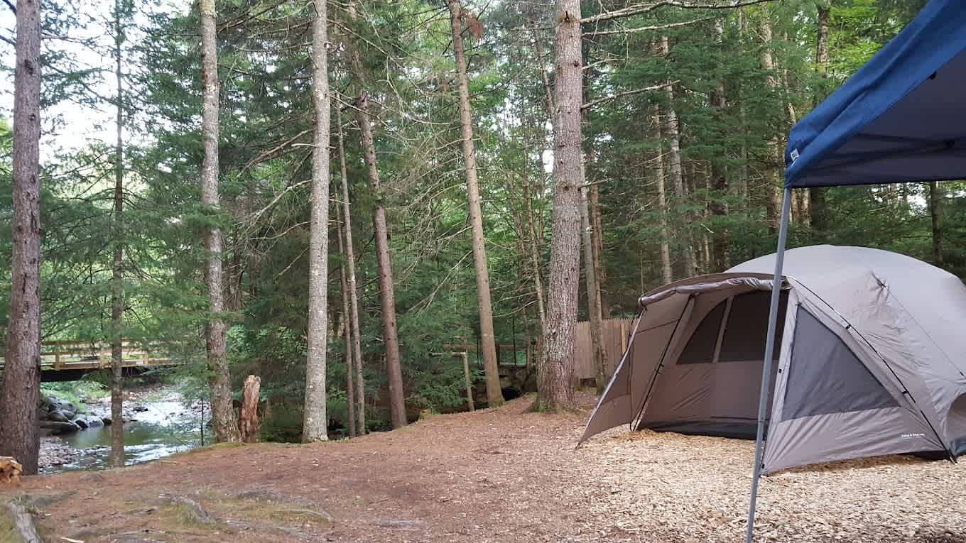 Fransted Family Campground & RV Park - Hipcamp in Franconia, New Hampshire
