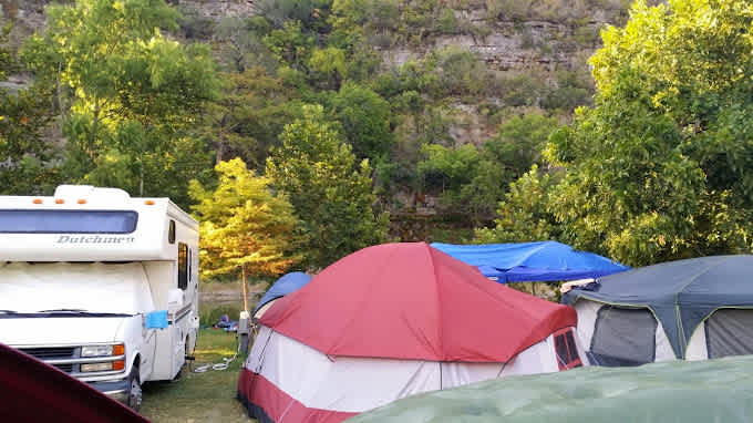 KL Ranch Camp ~ On The River - Hipcamp in New Braunfels, Texas