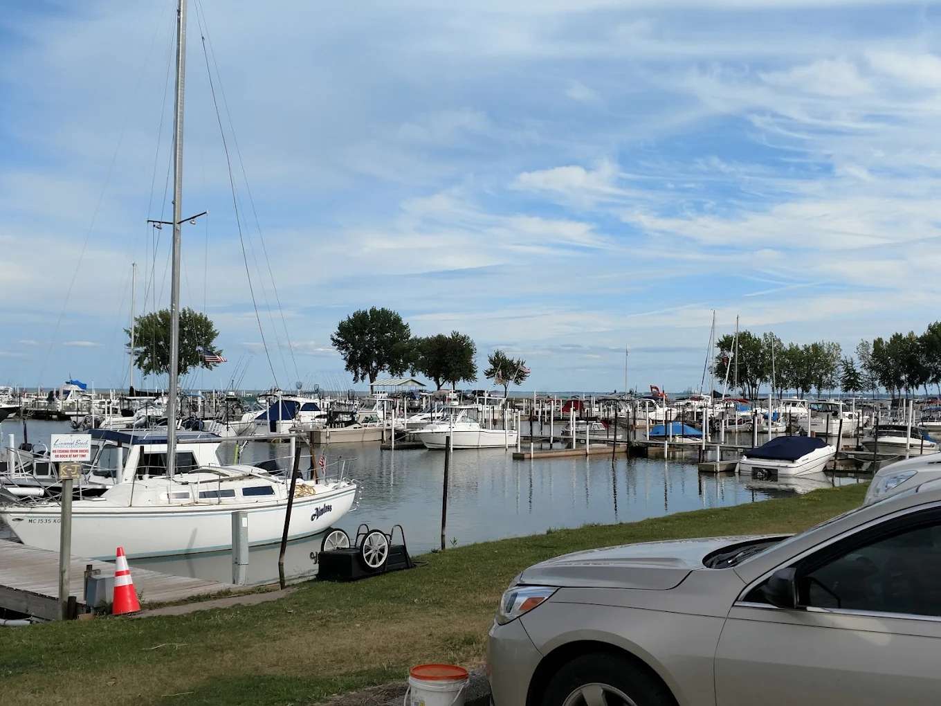 Linwood Beach Marina and Campground - Hipcamp in Linwood, Michigan