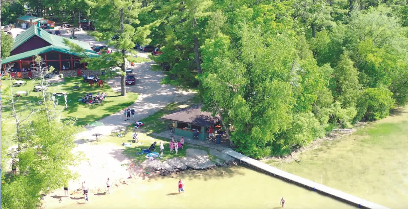 Bear Lake Campground & Resort - Hipcamp in Manawa, Wisconsin