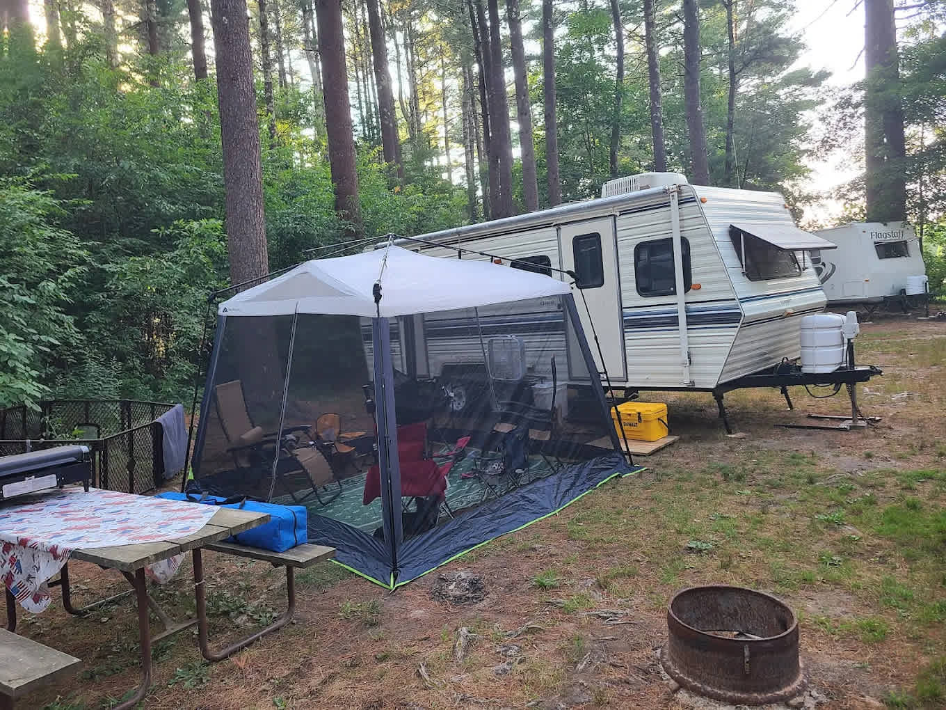 River Bend Campground - Hipcamp in Oneco, Connecticut