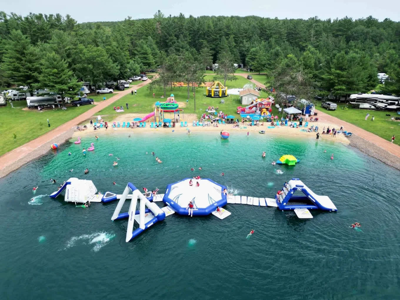 Rivers Edge Campground - Hipcamp in Birchwood, Wisconsin
