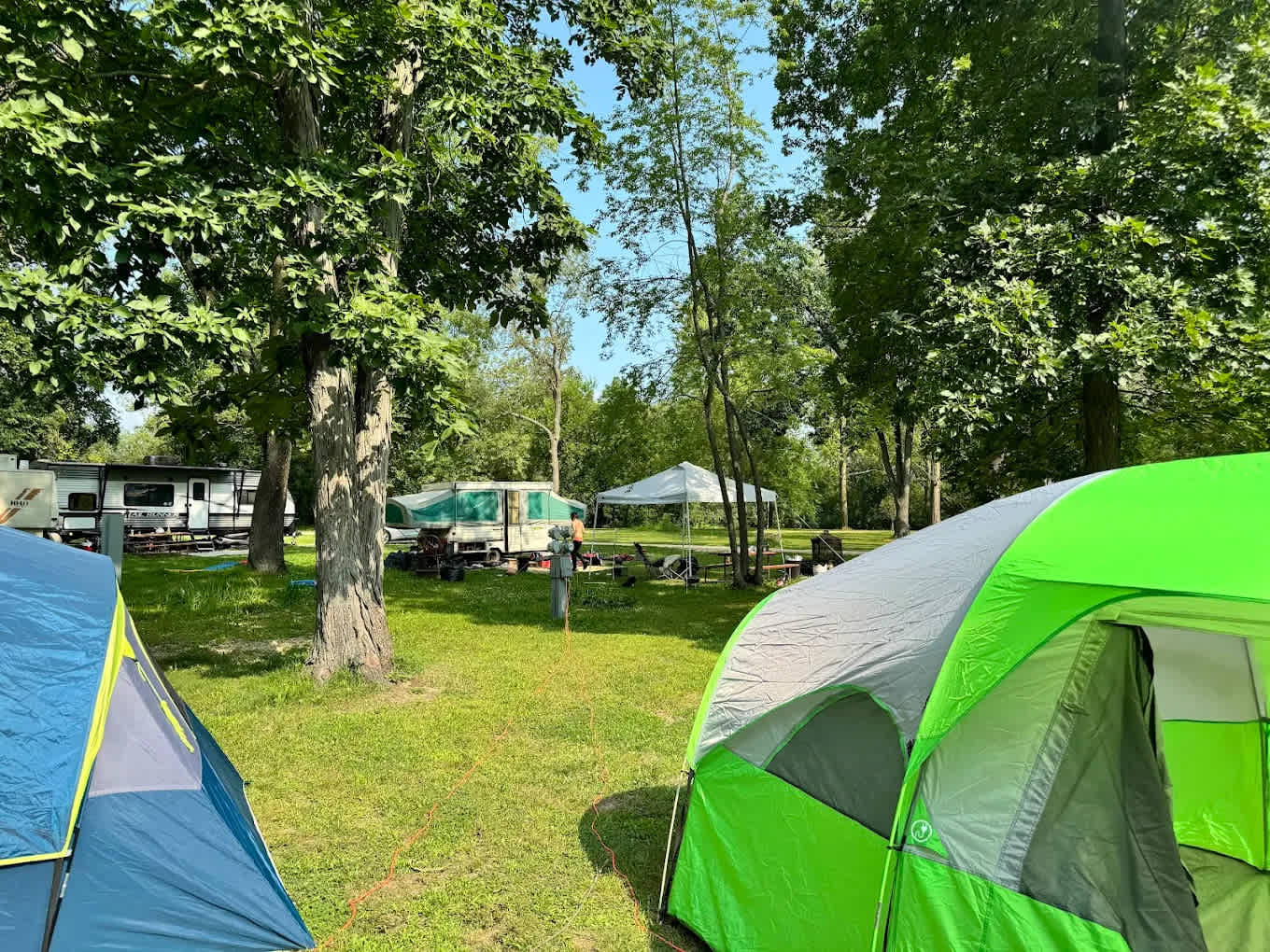 Sleepy Dragon Campground - Hipcamp in Rio, Wisconsin
