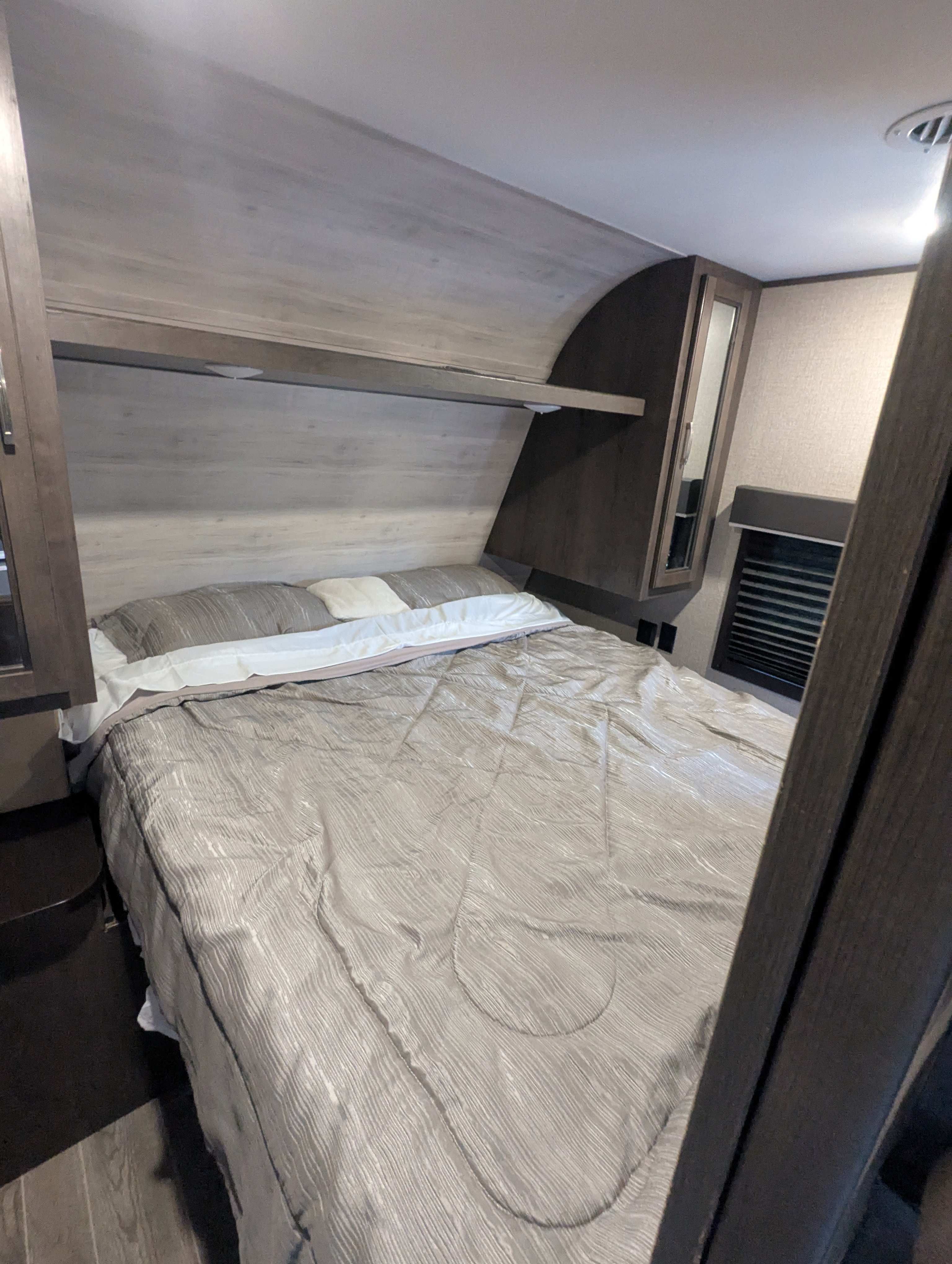 Camper At Emrick Lake Campground. - Hipcamp in Oxford, Wisconsin