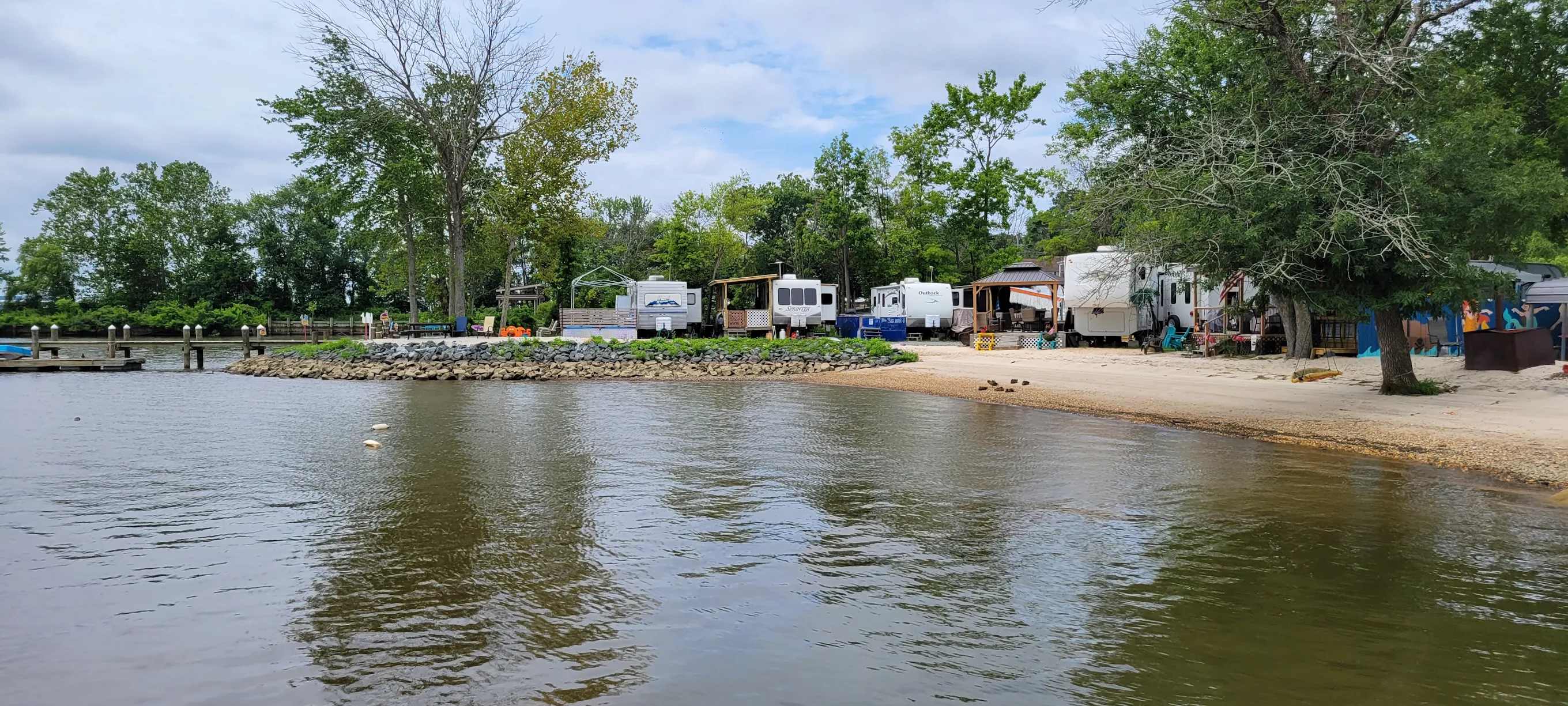 Charlestown Manor Beach And Campground - Hipcamp in North East, Maryland