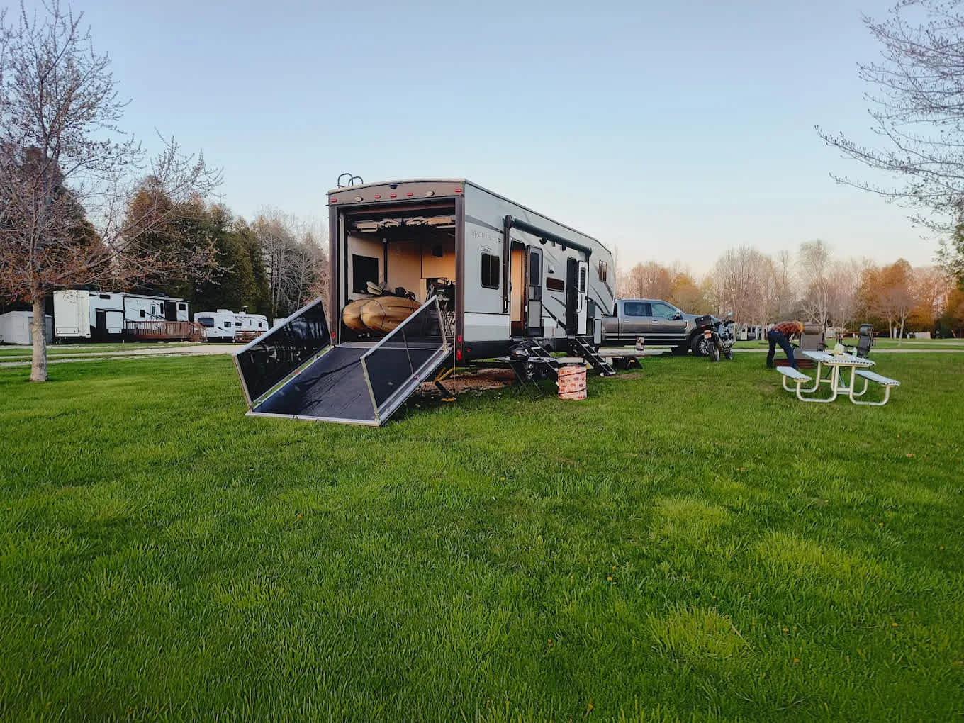 Timber Trail Campground - Hipcamp in Algoma, Wisconsin