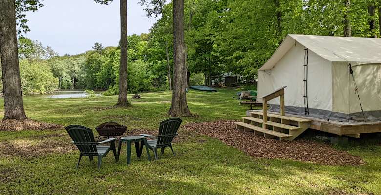 Discover the best lakeside glamping near Grand Rapids, Michigan