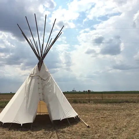 Red Deer Creek Tipi - Hipcamp in Pampa, Texas