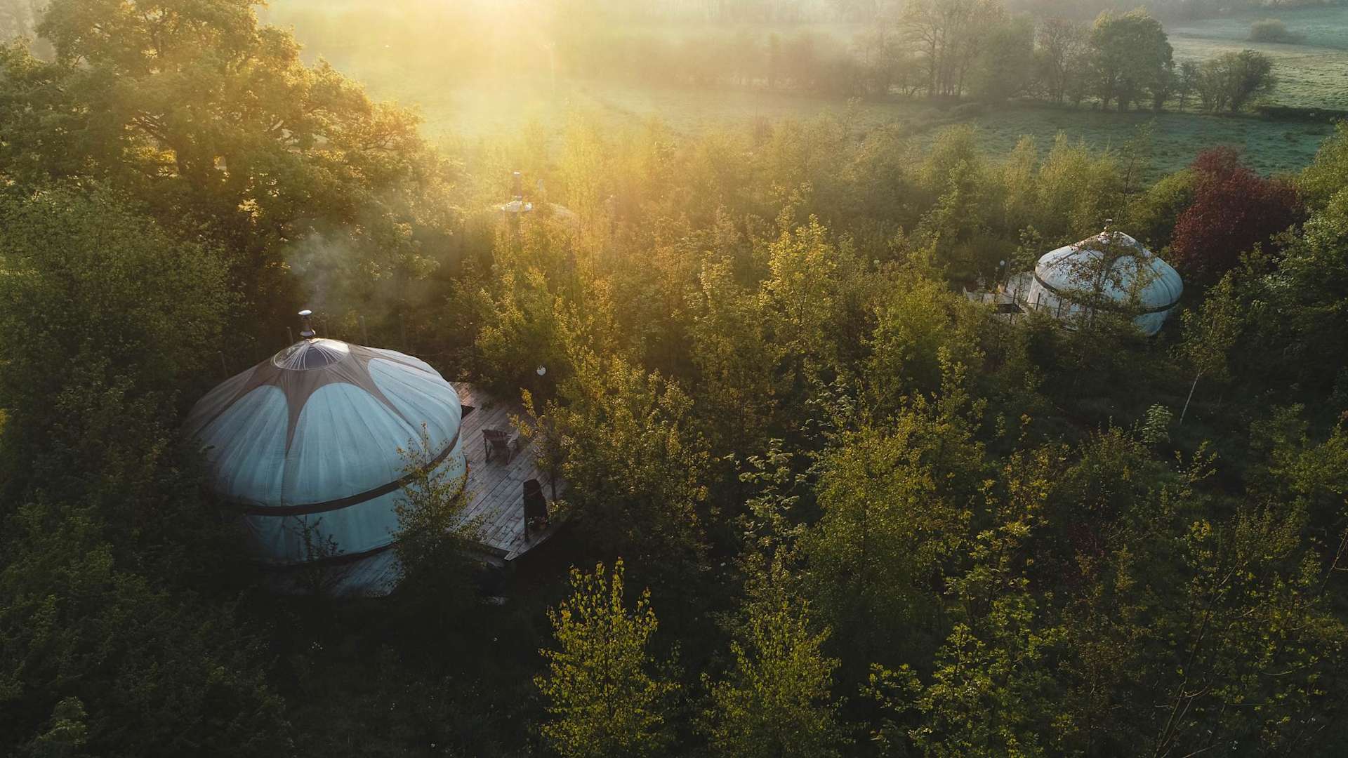 The Secret Yurts - Hipcamp in Powys, Wales
