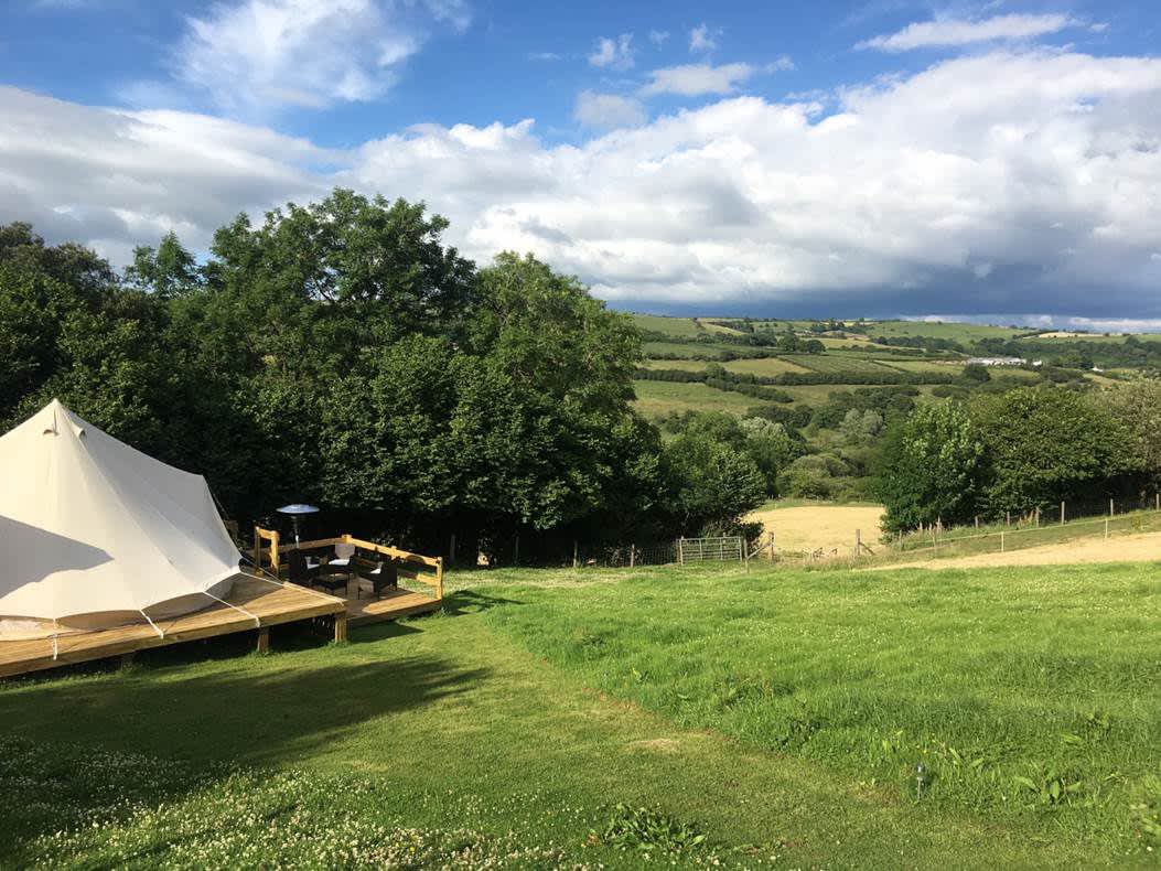 Glampotel (Brandy House Farm) - Hipcamp in Powys, Wales