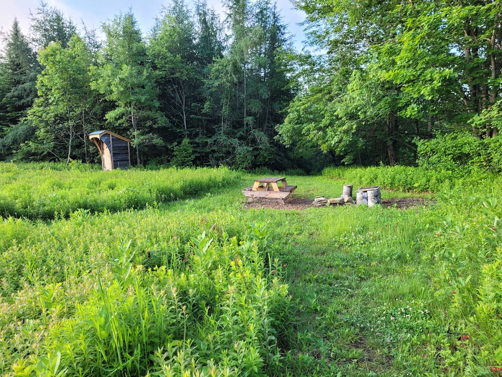 Old Farm Field - Hipcamp in Littleton, New Hampshire