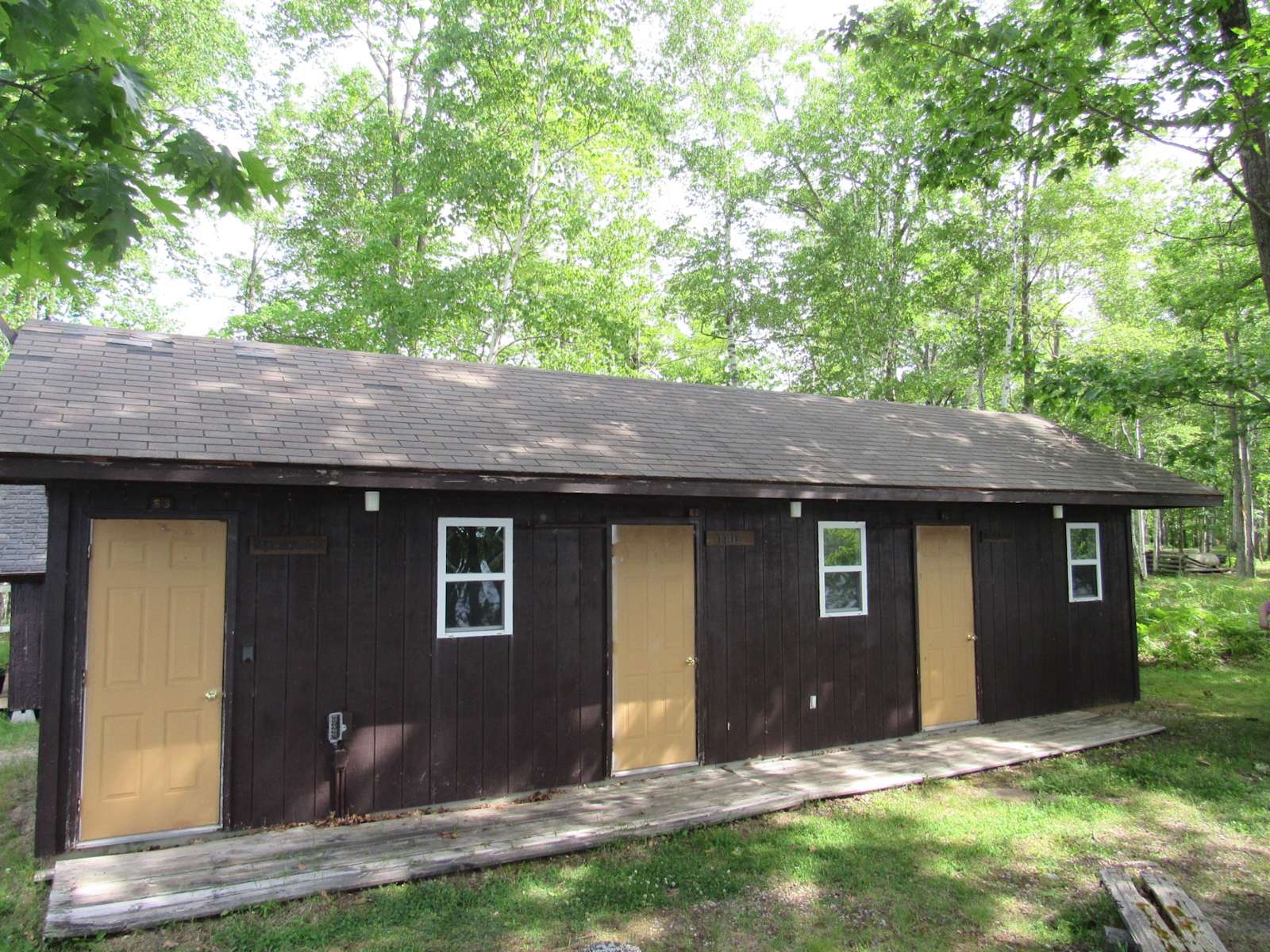 Lake View Cabins - Hipcamp in Lupton, Michigan