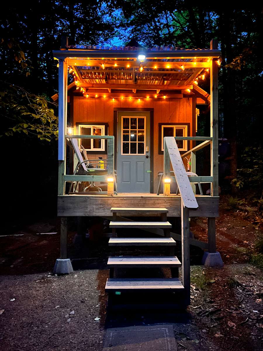 Trails Head Tiny House - Hipcamp in Rock Hill, New York