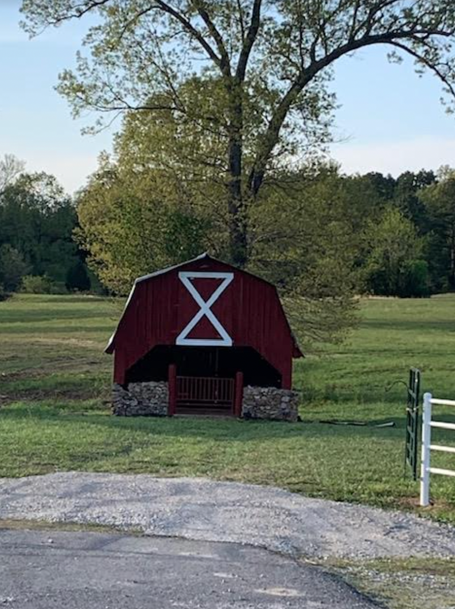 The Little Red Barn - Hipcamp in Calico Rock, Arkansas