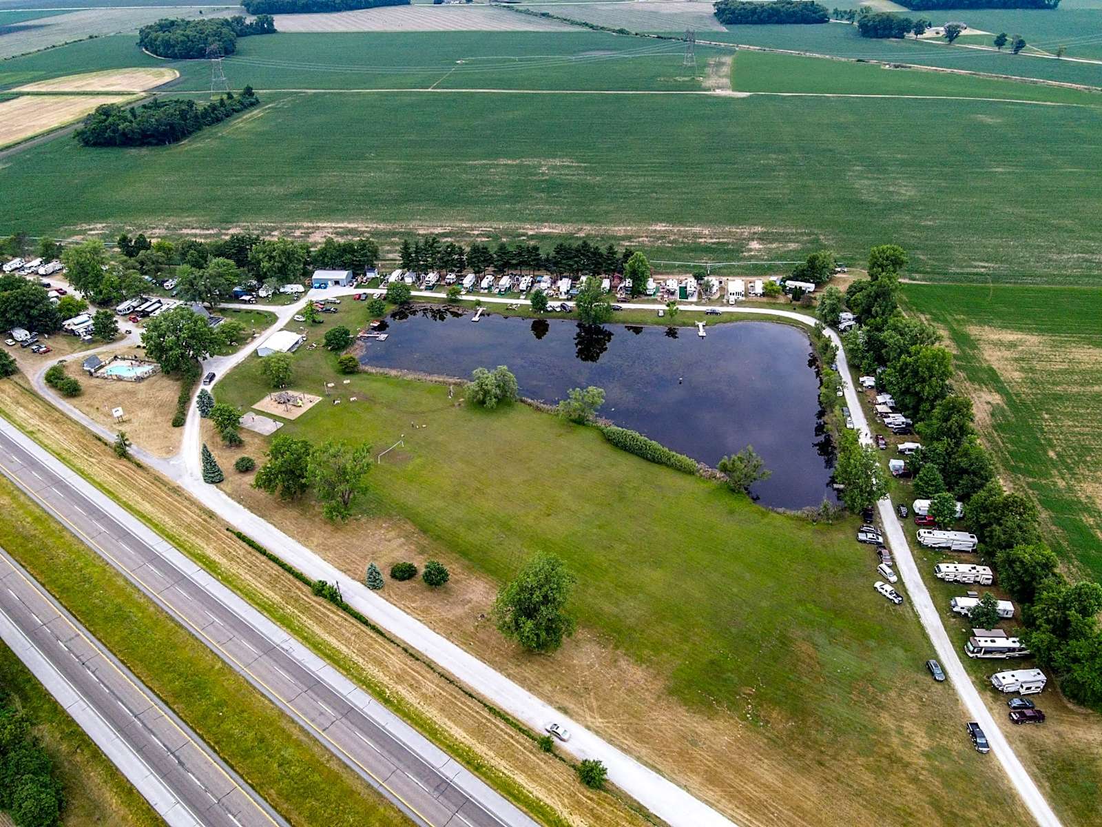 Last Resort Campground - Hipcamp in Hanna, Indiana