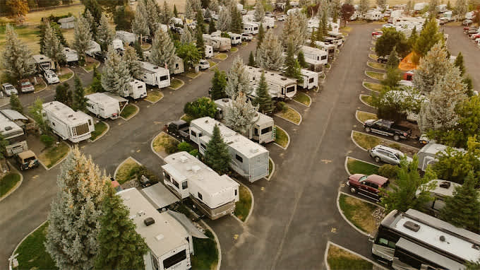 RV Inn Style Resorts - Hipcamp in Vancouver, Washington