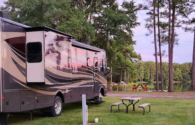 McIntosh Lake RV Park - Hipcamp in Townsend, Georgia