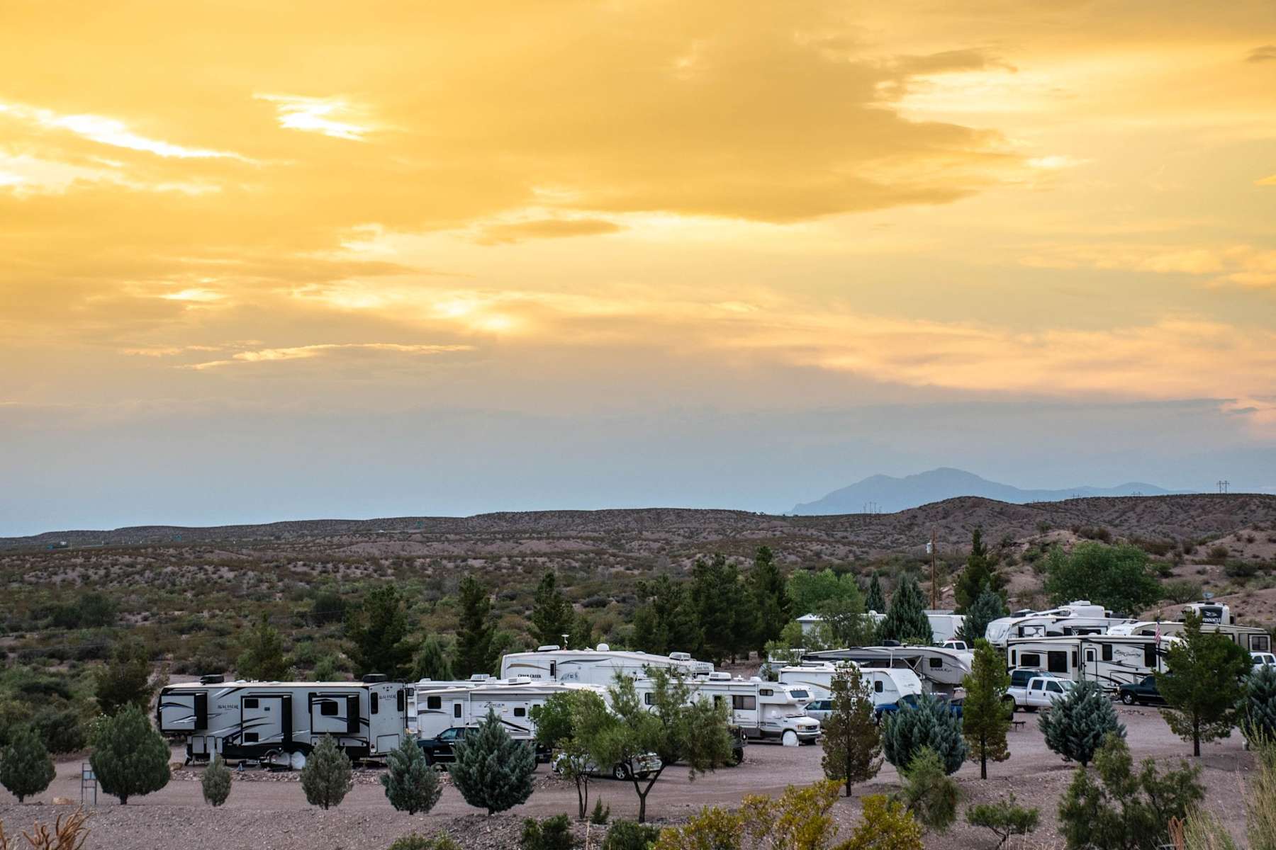 Cedar Cove RV Park - Hipcamp in Elephant Butte, New Mexico