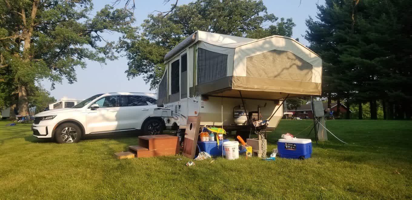 Lake Joy Campground - Hipcamp in Belmont, Wisconsin