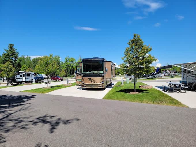 Sun Outdoors Petoskey Bay Harbor - Hipcamp in Petoskey, Michigan