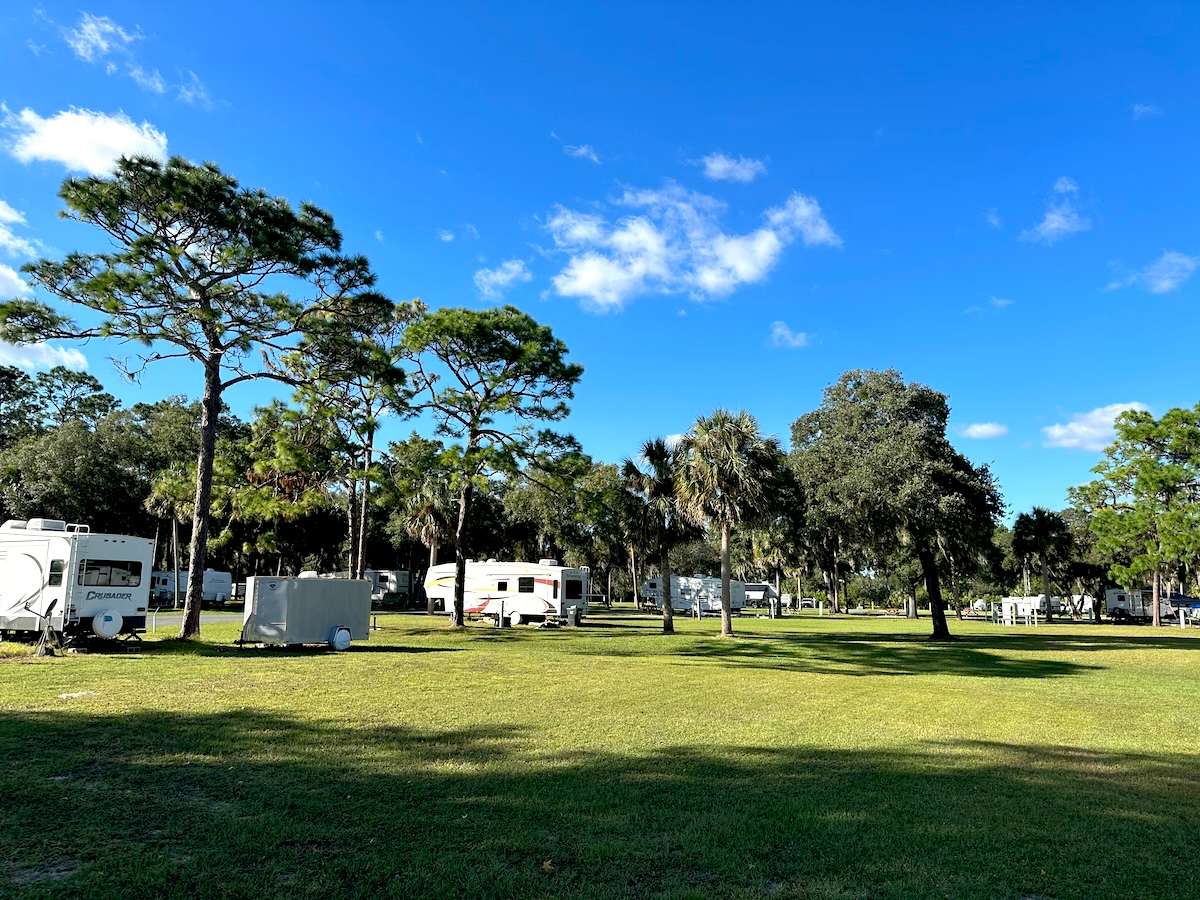 Gulf Coast RV Resort - Hipcamp in Inglis, Florida