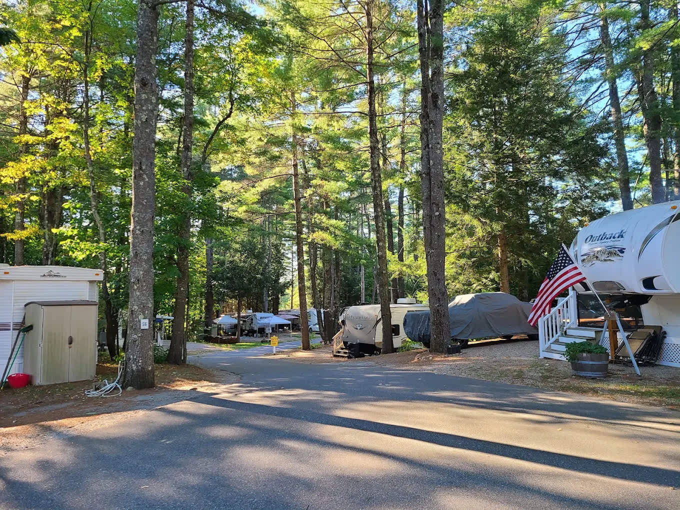 Cold Springs Camp Resort - Hipcamp in Weare, New Hampshire