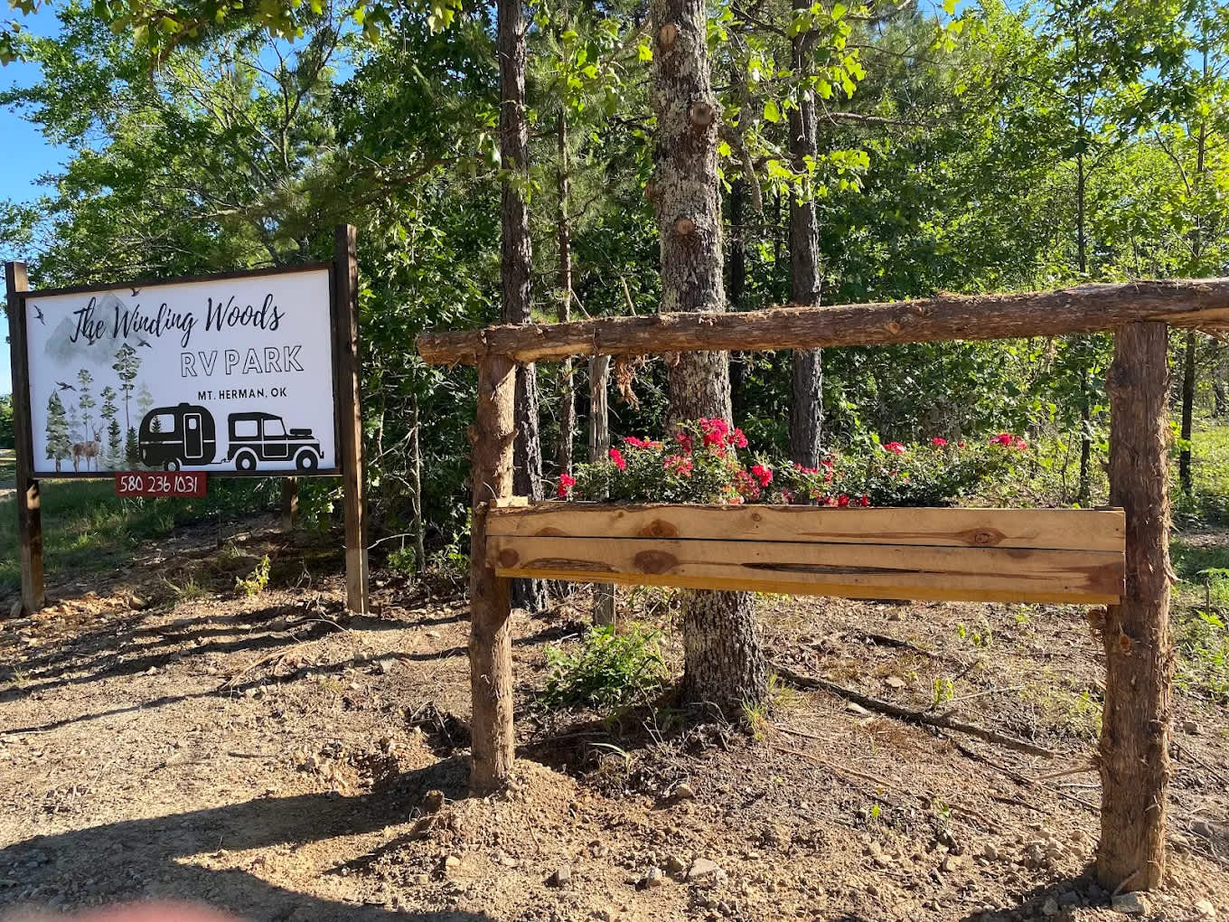 The Winding Woods RV Park - Hipcamp in Broken Bow, Oklahoma