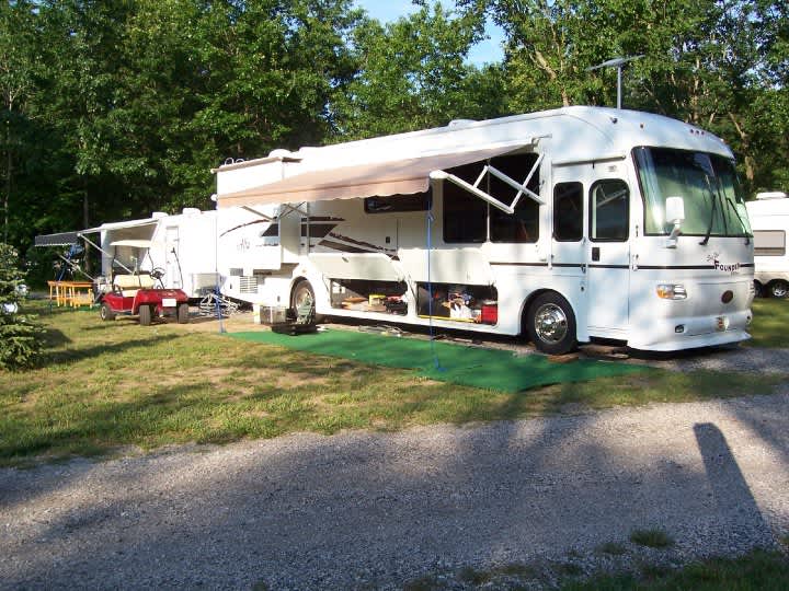 White River RV Park and Campground - Hipcamp in Montague, Michigan