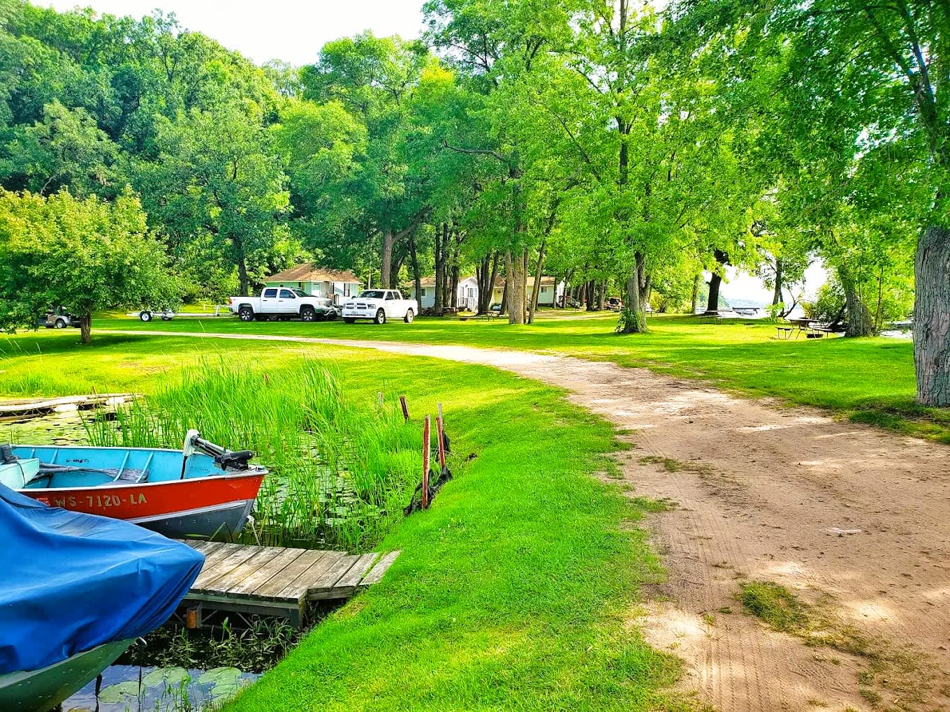 Stuart's Leisure Acres - Hipcamp in Webster, Wisconsin