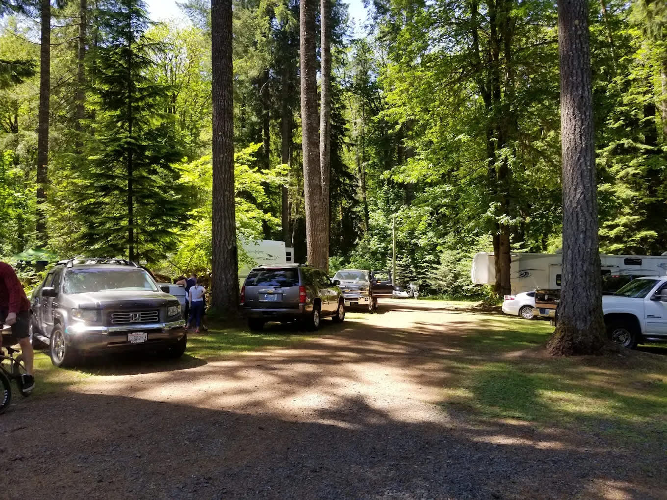 Tower Rock U-Fish RV Park - Hipcamp in Randle, Washington