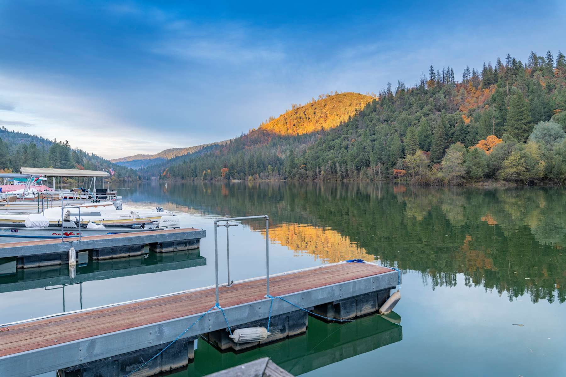 Pinewood Cove Resorts on Trinity Lake - Hipcamp in Trinity Center ...