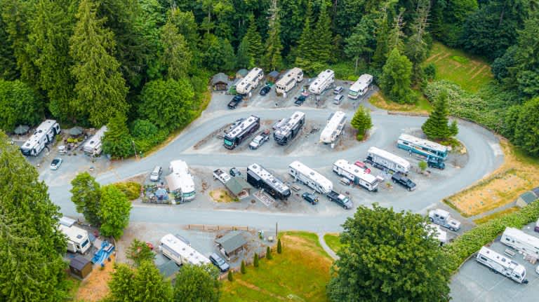 Pioneer Trails RV Park - Hipcamp in Anacortes, Washington