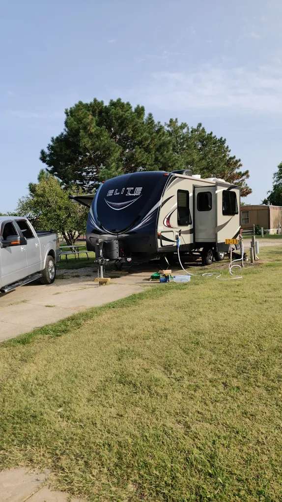 Fossil Creek RV Park - Hipcamp in Russell, Kansas