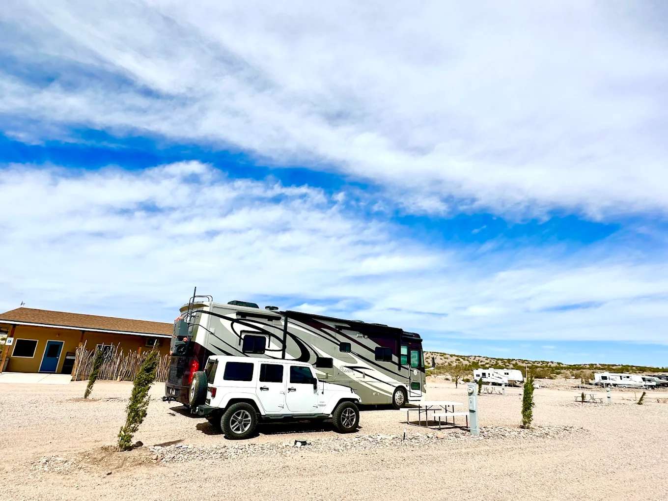Enchanted View RV Park - Hipcamp in Elephant Butte, New Mexico