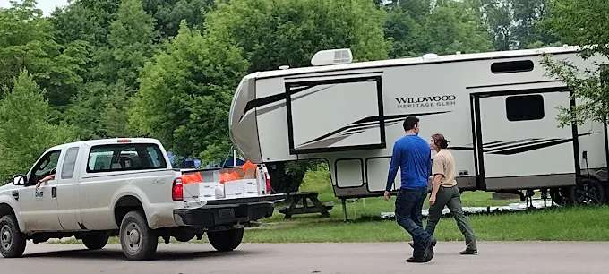 JE Roush Lake Fish & Wildlife Area - Hipcamp in Huntington, Indiana