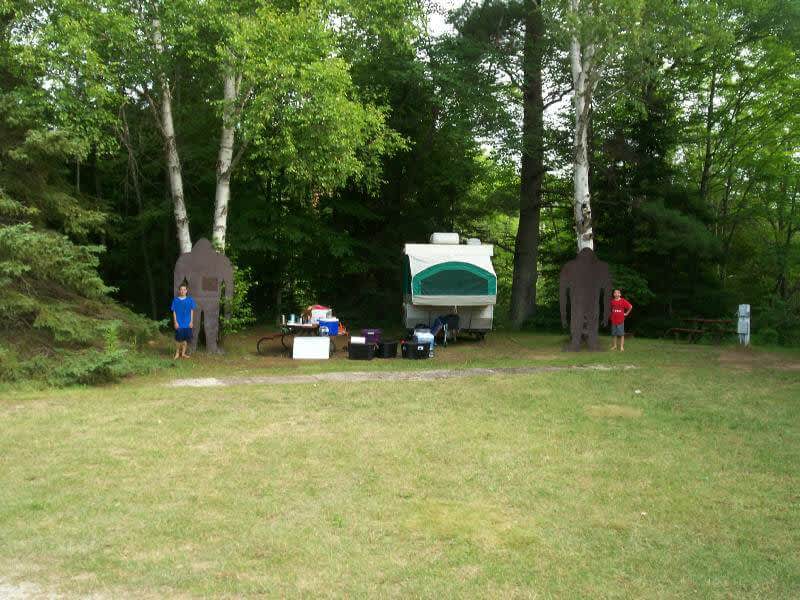 Big Cedar Campground Kayak & Canoe Livery - Hipcamp in Germfask, Michigan