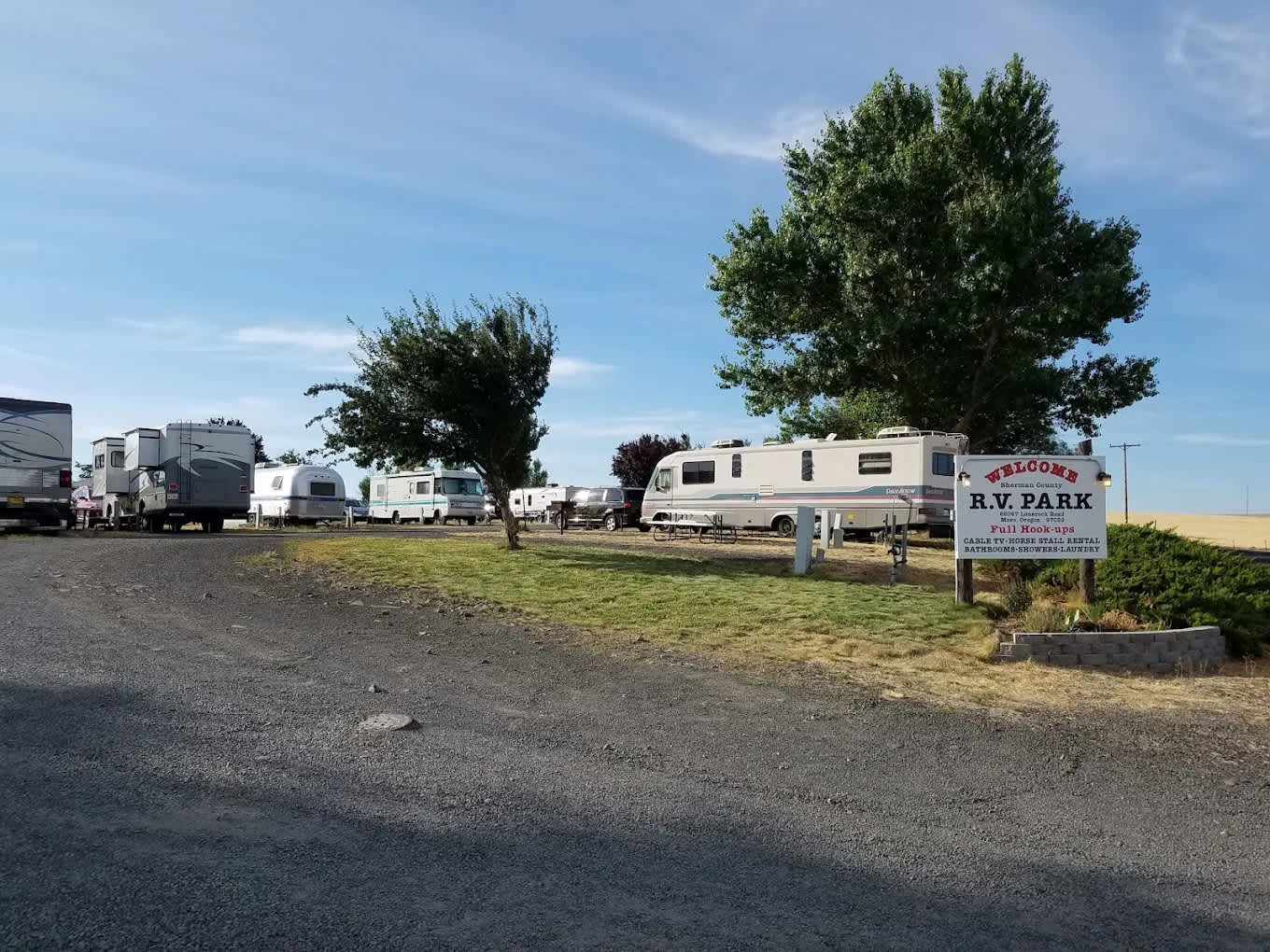 Sherman County RV Park - Hipcamp in Moro, Oregon