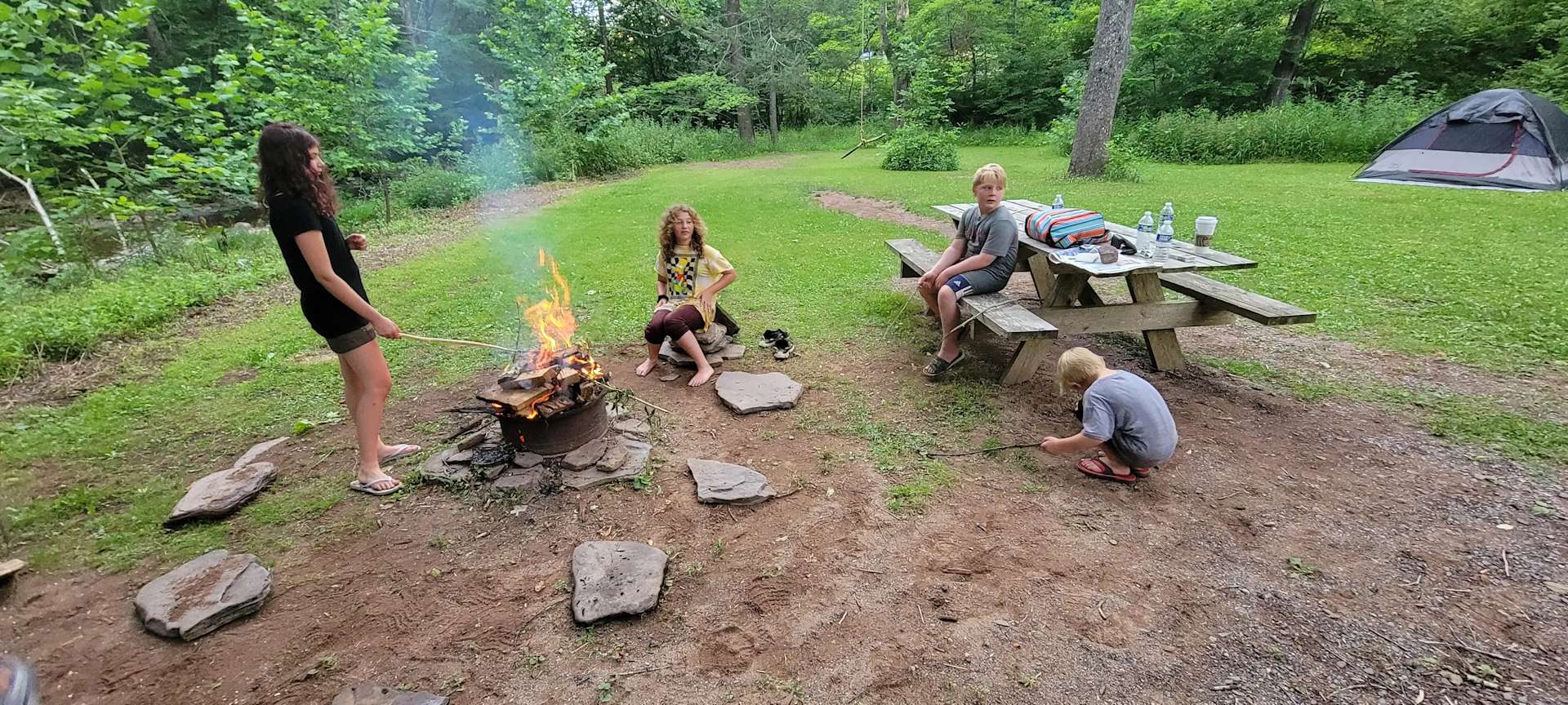 Hemlock Valley Campground - Hipcamp in Unityville, Pennsylvania