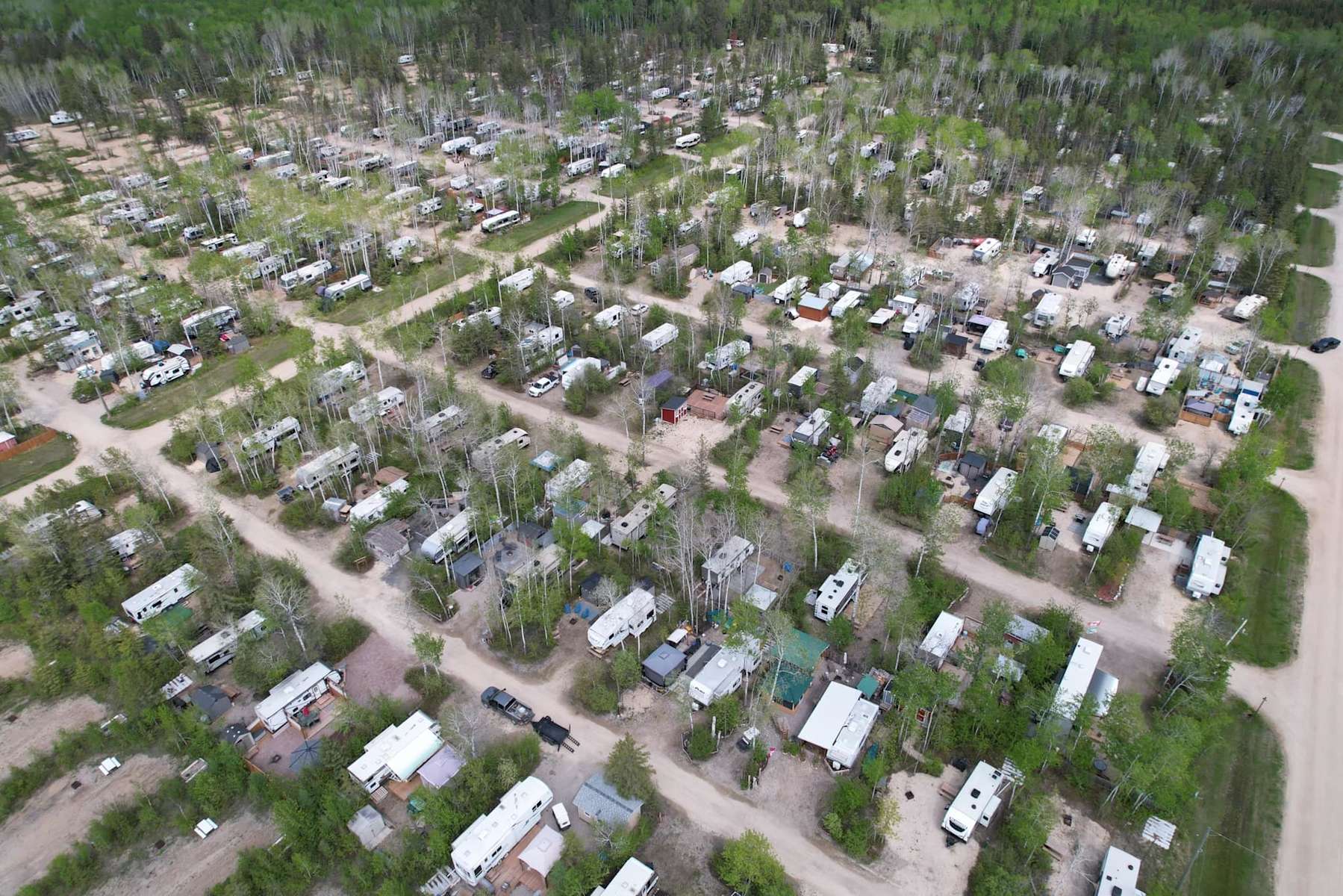 Grand Palms RV Resort - Hipcamp in Grand Marais, Manitoba