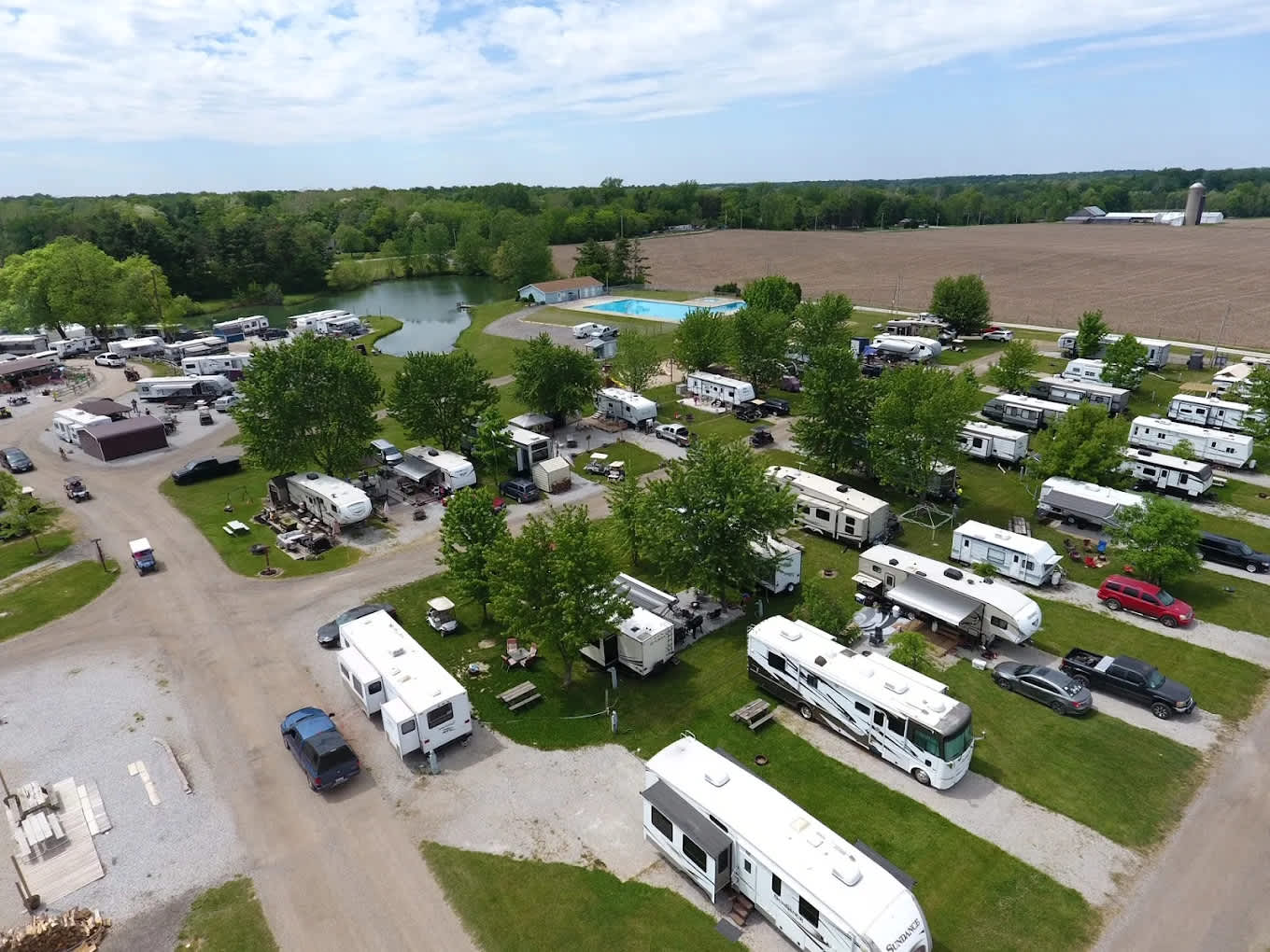 Walnut Grove RV Resort - Hipcamp in Tiffin, Ohio