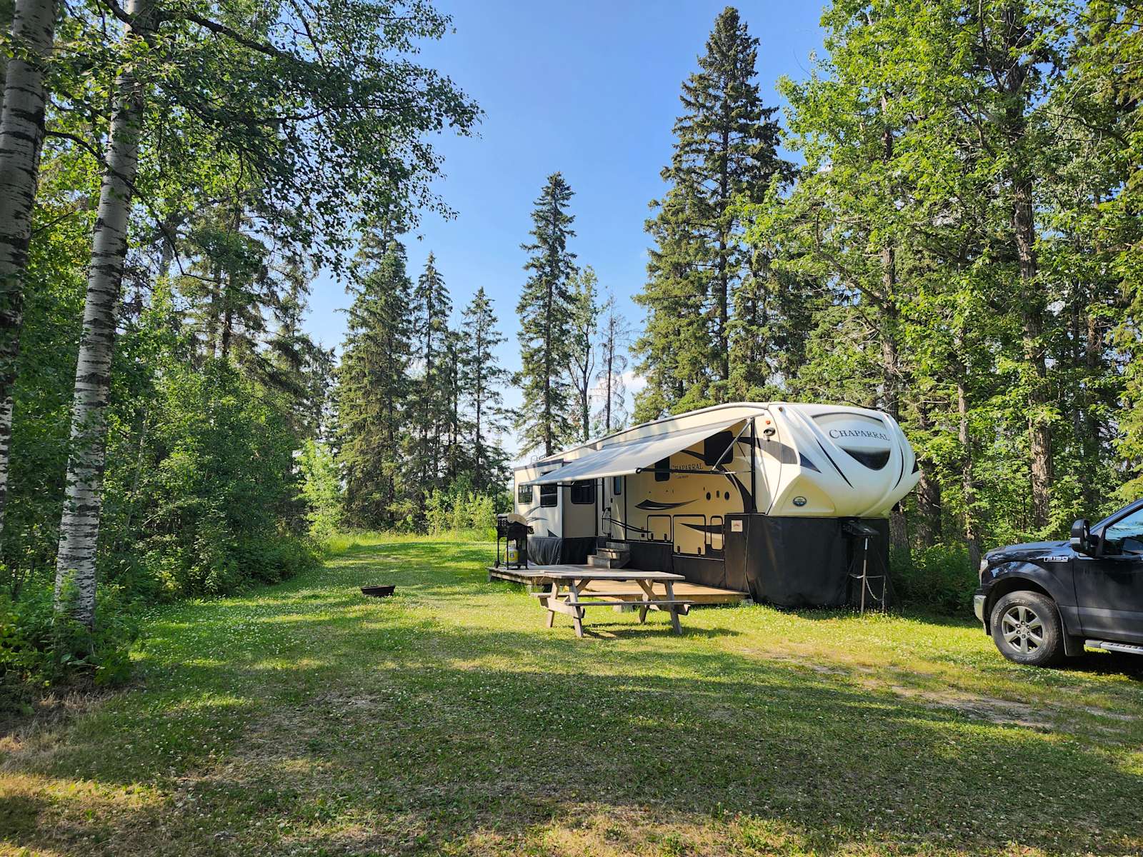 Whitewood RV Park - Hipcamp in Darwell, Alberta