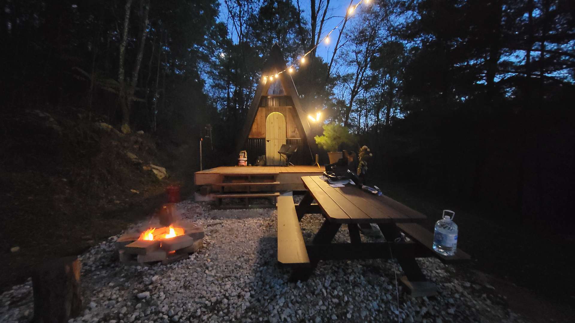 A-frame rustic cabin - Hipcamp in Salineville, Ohio