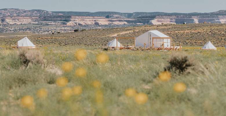 Discover the best safari tent rentals near Telluride, Colorado