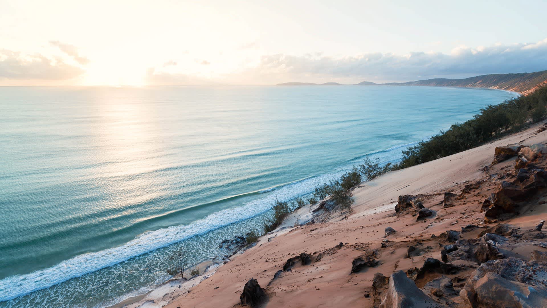 Private Beachside Campground - Hipcamp in Rainbow Beach, Queensland