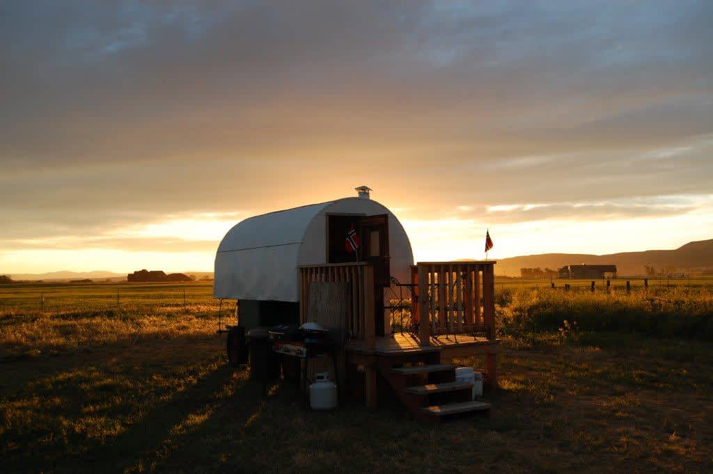 Serenity Sheep Farm Stay - Hipcamp in Belgrade, Montana