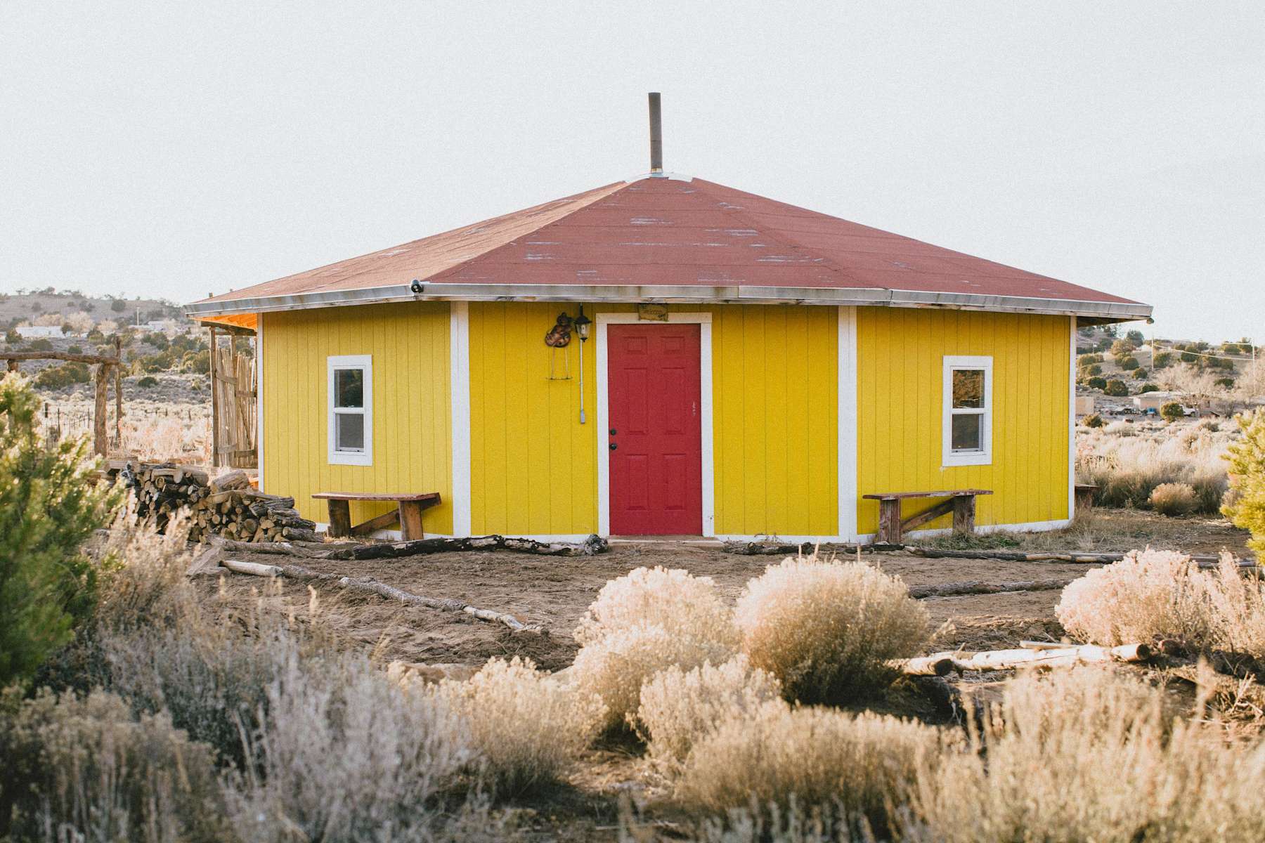 Yellow Hogan - Hipcamp in Gallup, New Mexico